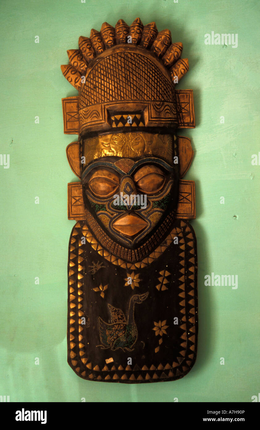 Arts and crafts for sale at the National Cultural Centre, Accra, Ghana ...