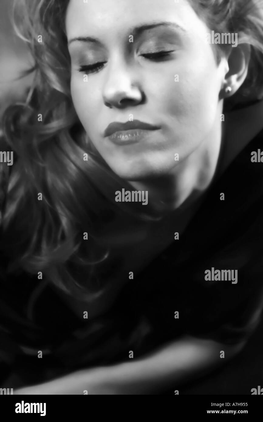 Expressive emotions Black and White Stock Photos & Images - Alamy