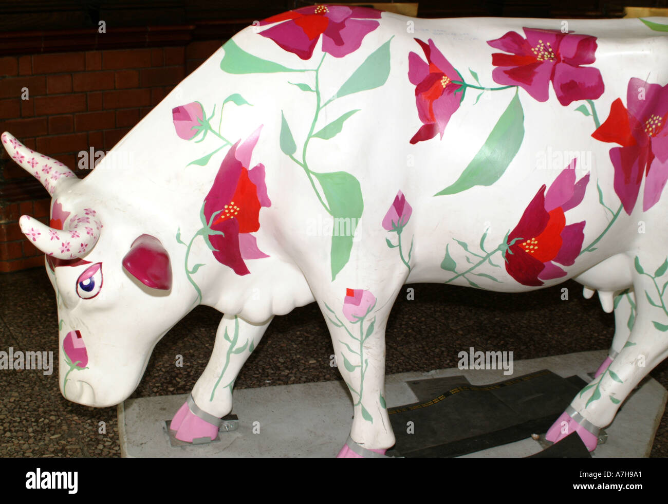 Cow Parade Manchester Stock Photo - Alamy