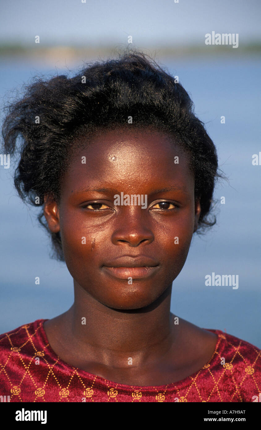 Woman portrait, Ada Foah, Ghana Stock Photo - Alamy