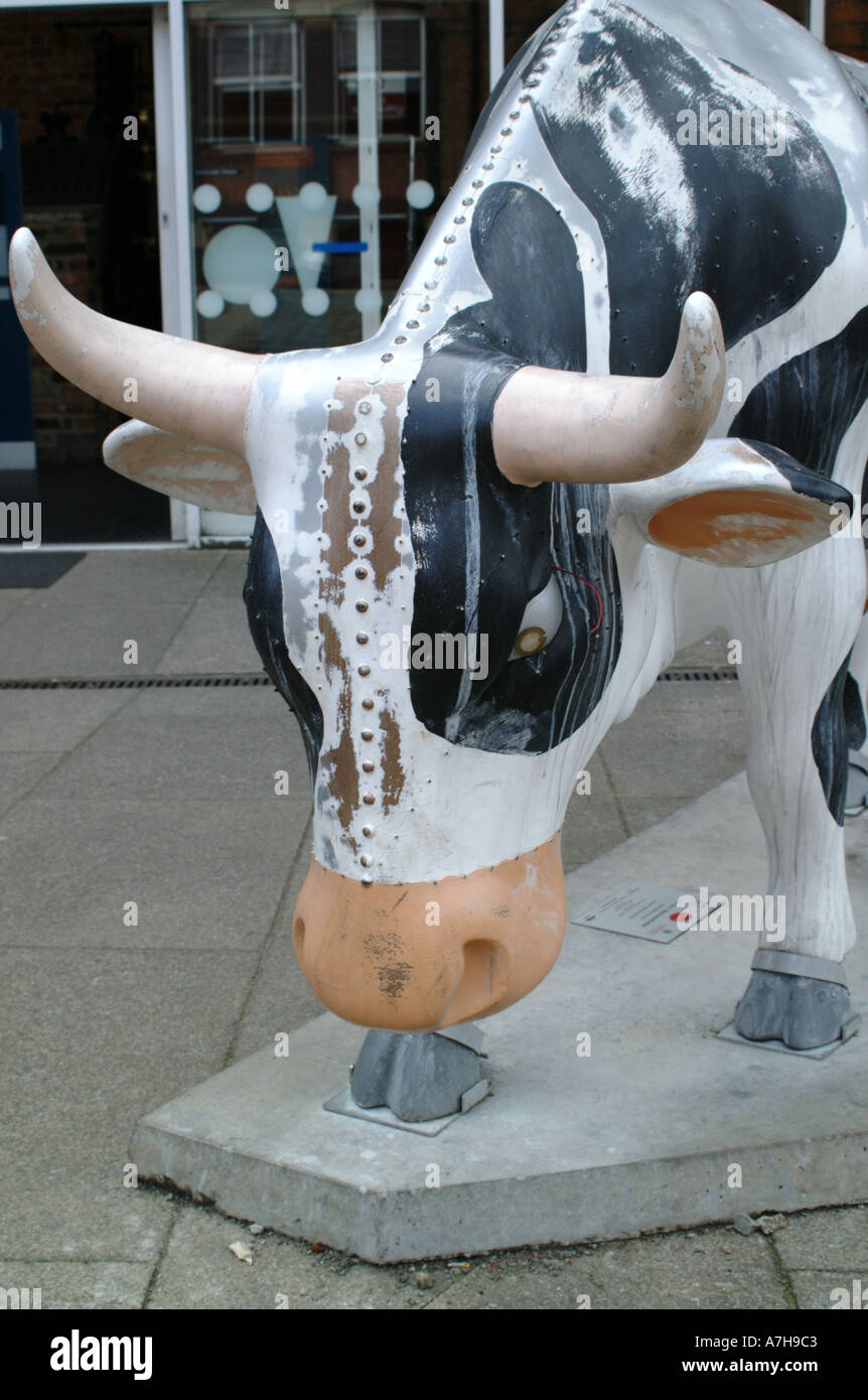 Cow parade manchester Stock Photo - Alamy