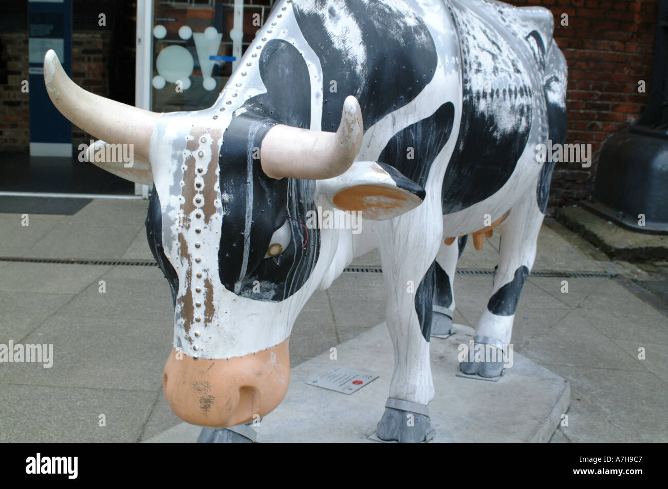 Cow parade manchester Stock Photo - Alamy