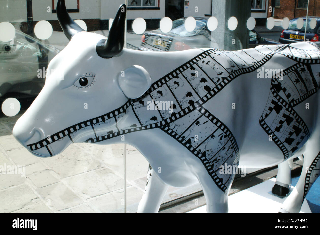 Cow parade manchester Stock Photo - Alamy