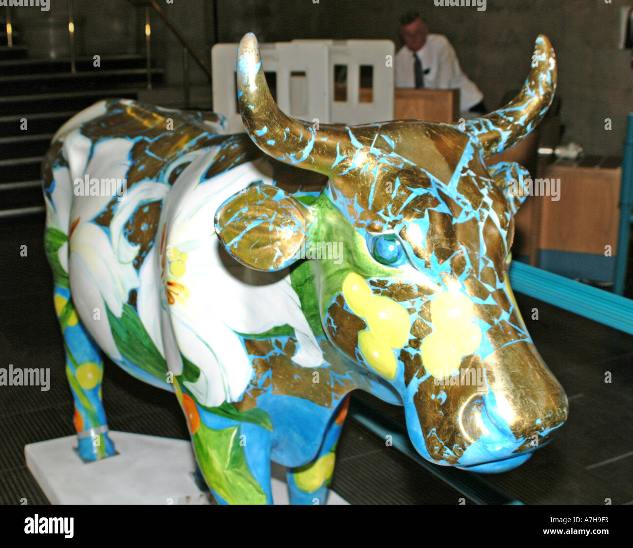 Cow parade manchester Stock Photo - Alamy