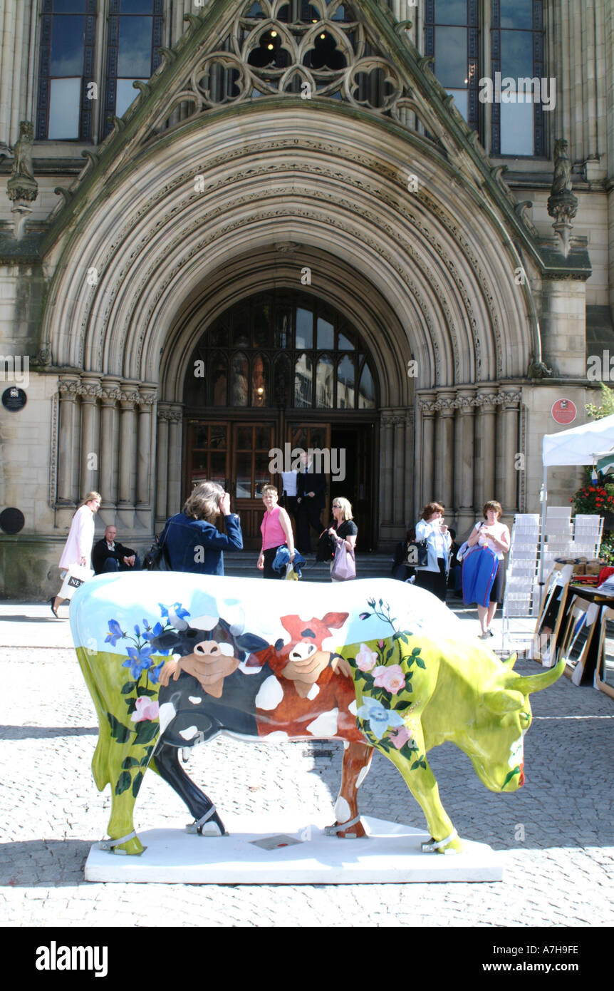 Cow parade manchester Stock Photo - Alamy