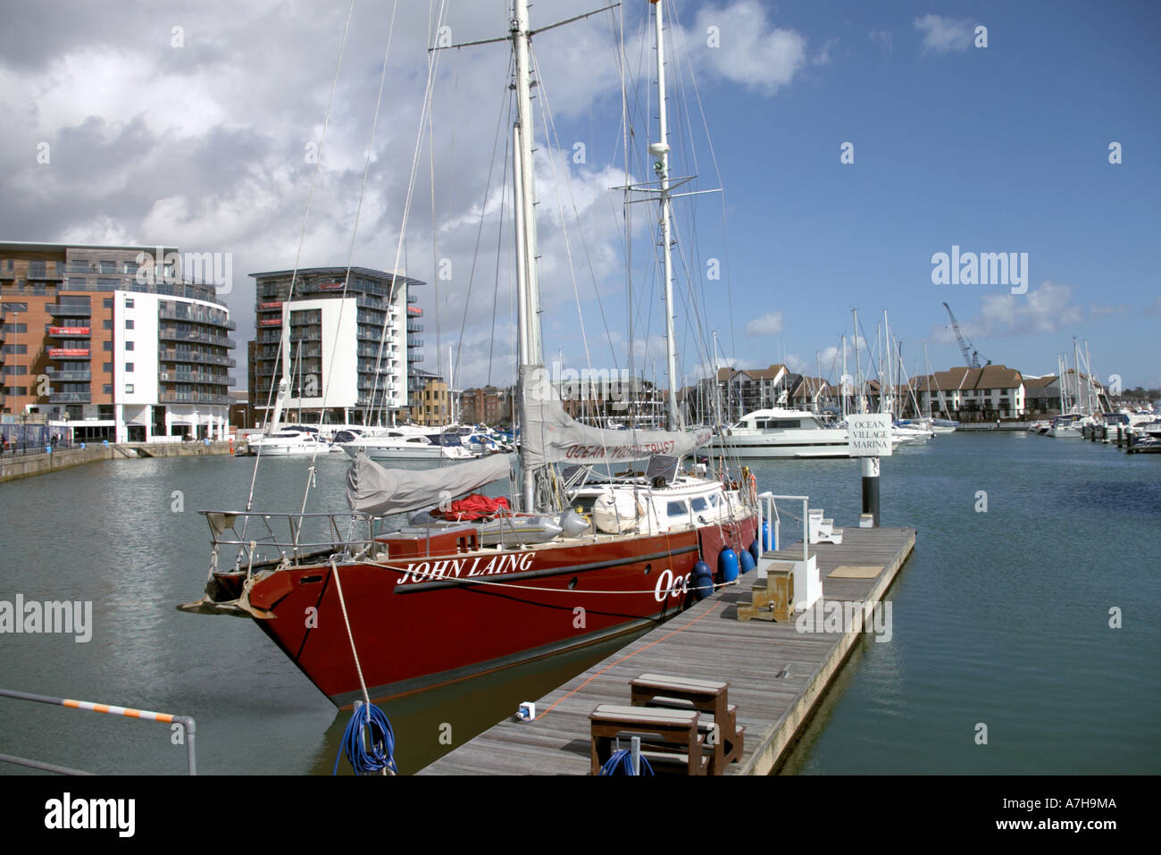 John laing yacht hi-res stock photography and images - Alamy