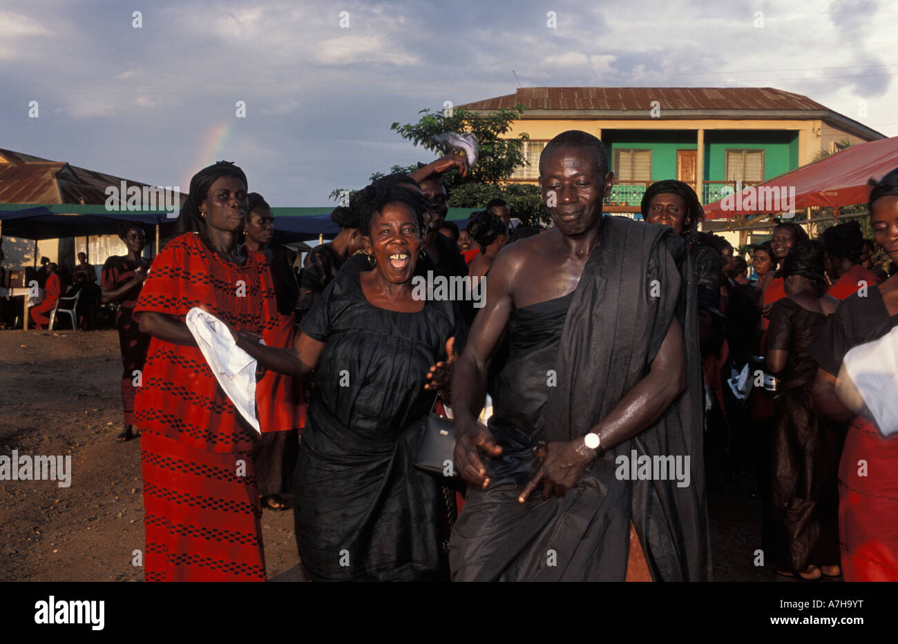 Ghana funeral hi-res stock photography and images - Alamy