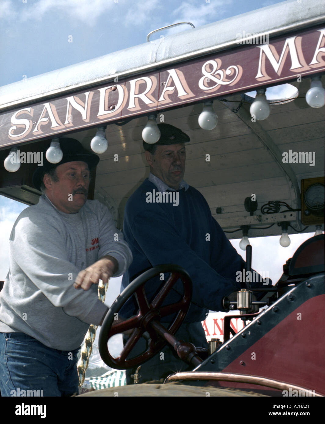 Steam Engine Driver 9 Stock Photo - Alamy