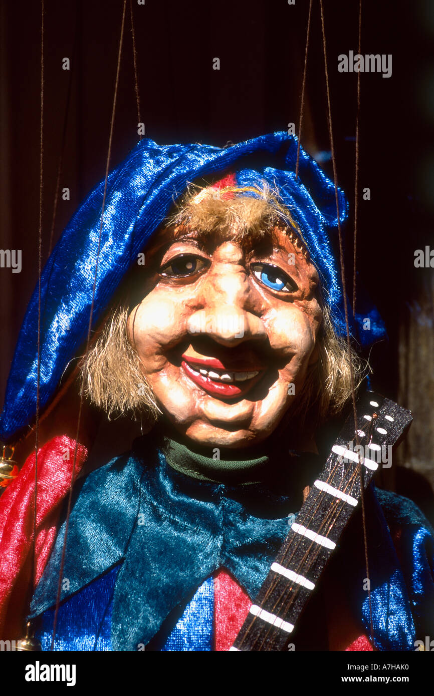Prague, Traditional Folklore Puppet Stock Photo - Alamy