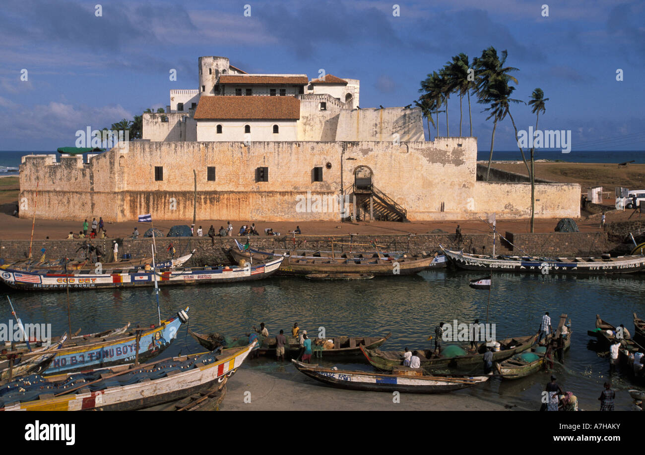 Castle of St George, Elmina, Ghana Stock Photo - Alamy