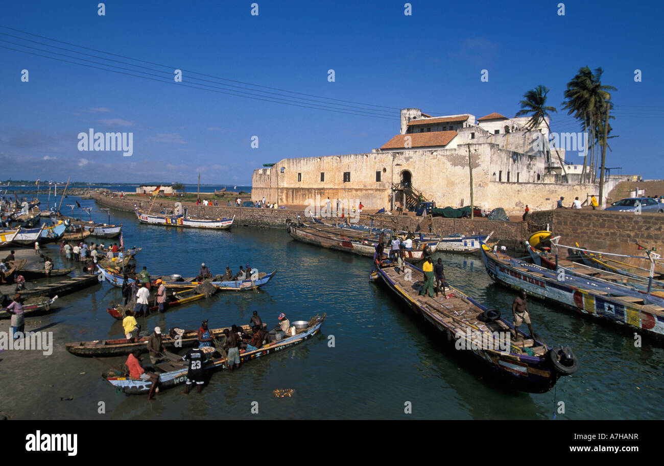 Castle of St George, Elmina, Ghana Stock Photo - Alamy