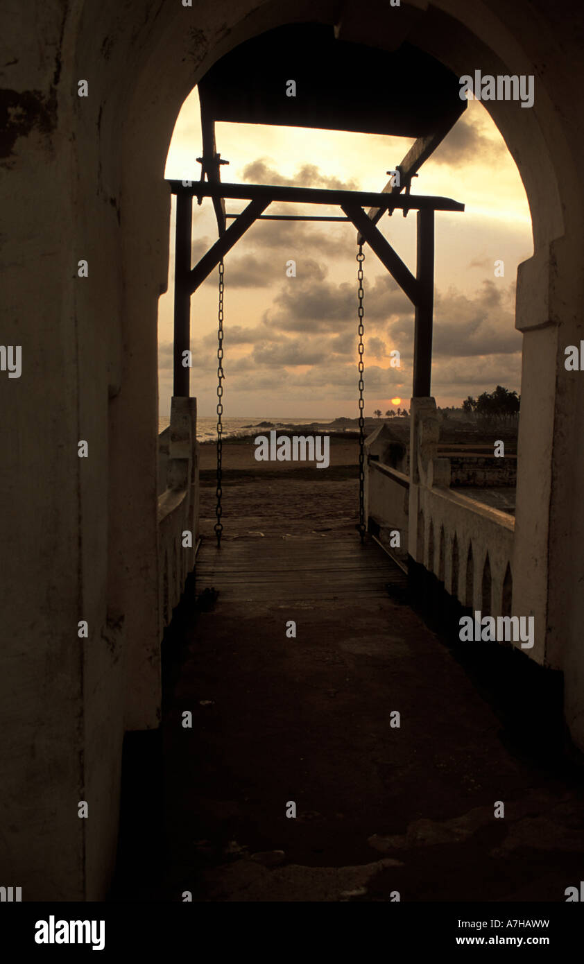 entrance of Castle of St George, Elmina, Ghana Stock Photo - Alamy