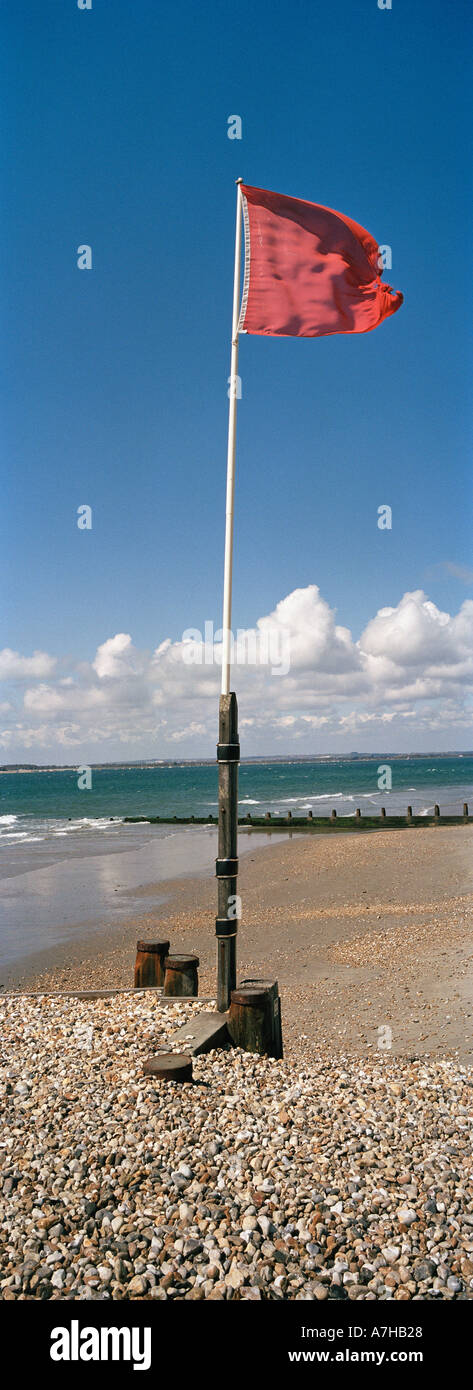 Red flag open sea hi-res stock photography and images - Alamy