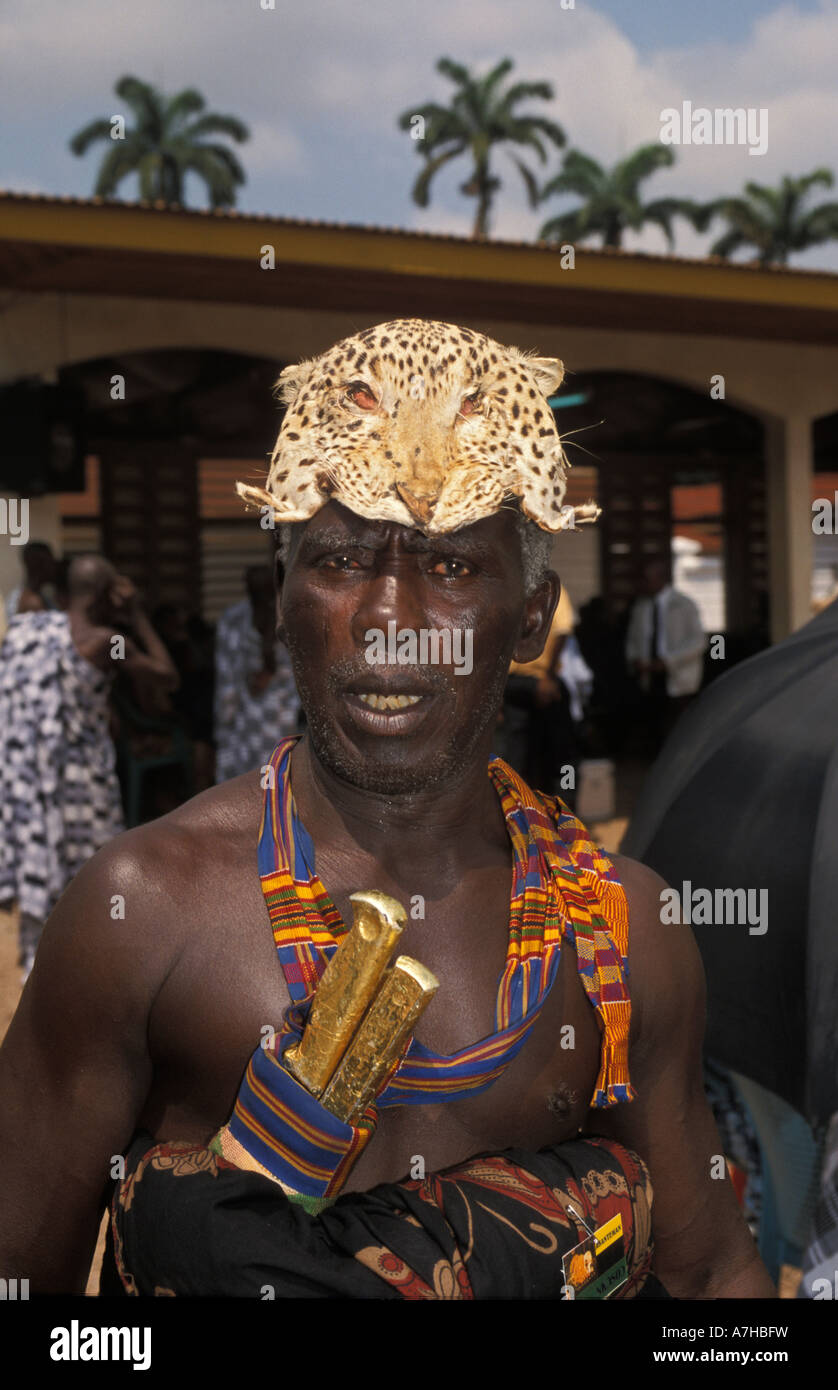 chief visiting the Asantehene at the Adae ceremony in honour of the ...