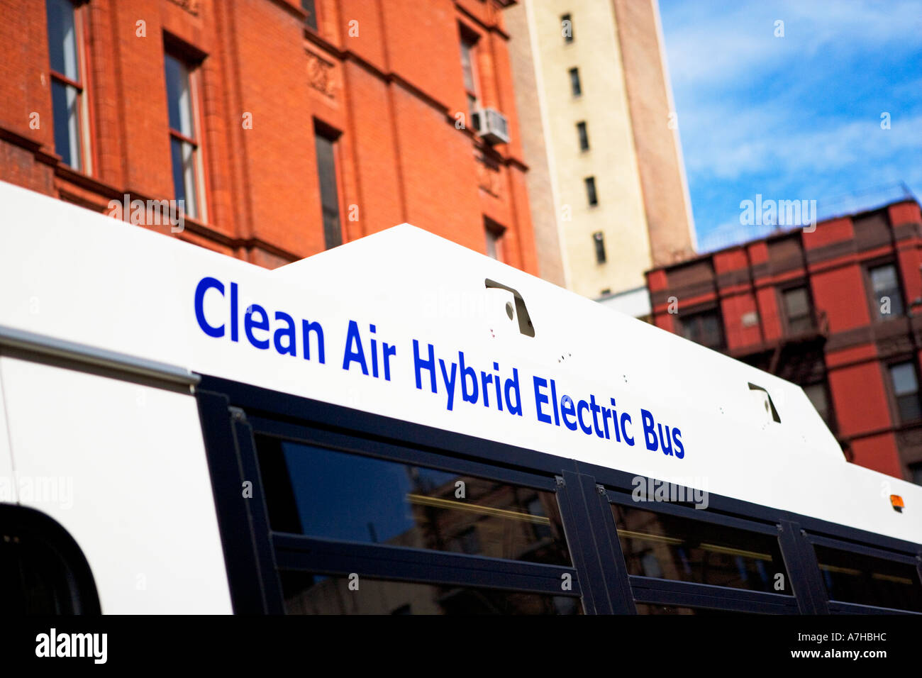 Clean air hybrid electric bus hi-res stock photography and images - Alamy