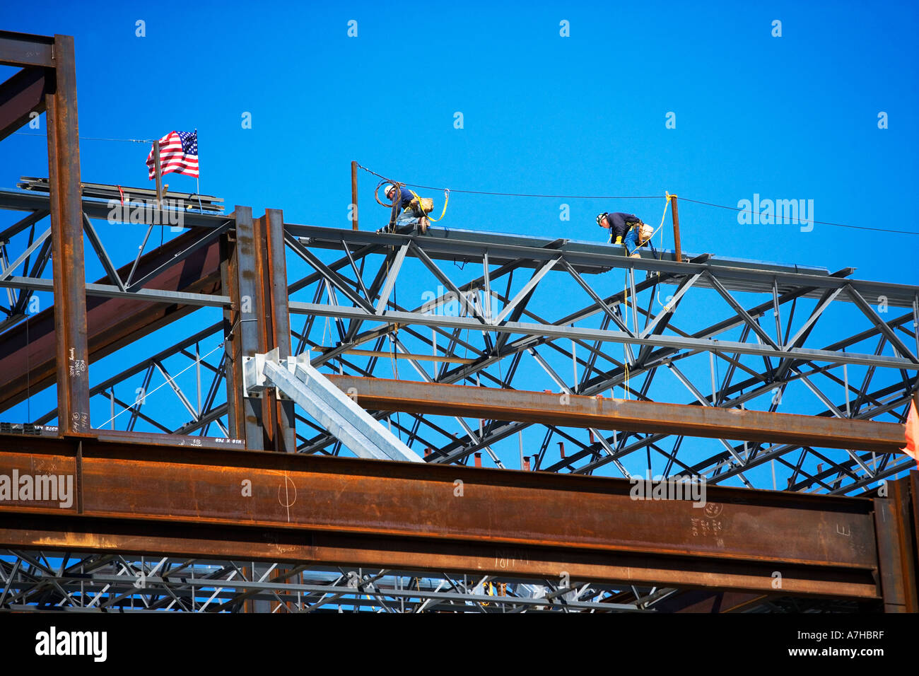 Backlit american flags hi-res stock photography and images - Alamy