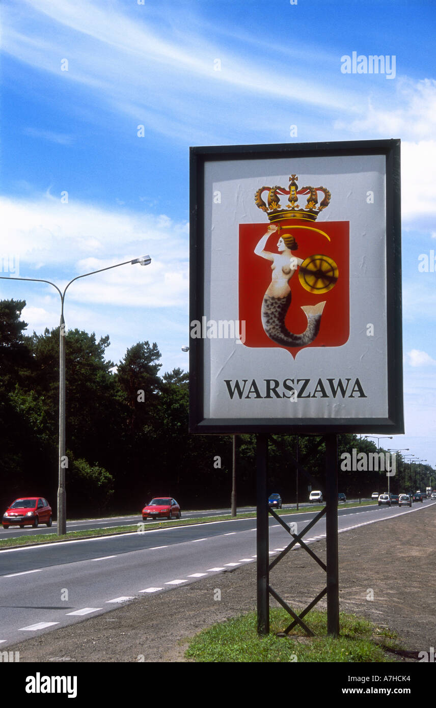 Warsaw sign hi-res stock photography and images - Alamy