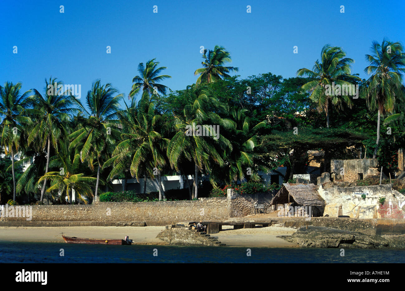 Shela Beach, Lamu, Kenya Stock Photo - Alamy