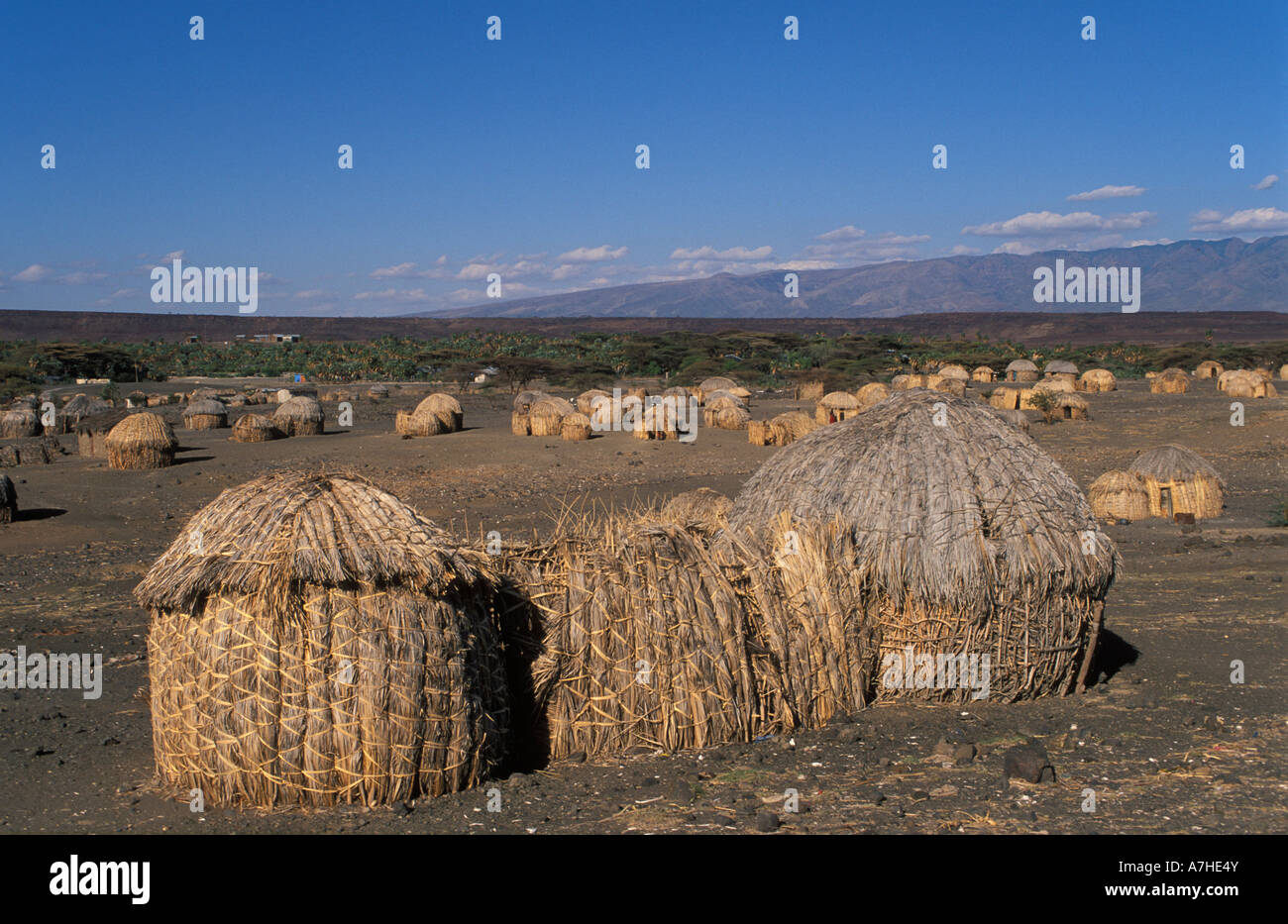 Kenya Turkana Tribe Village Hut High Resolution Stock Photography and ...