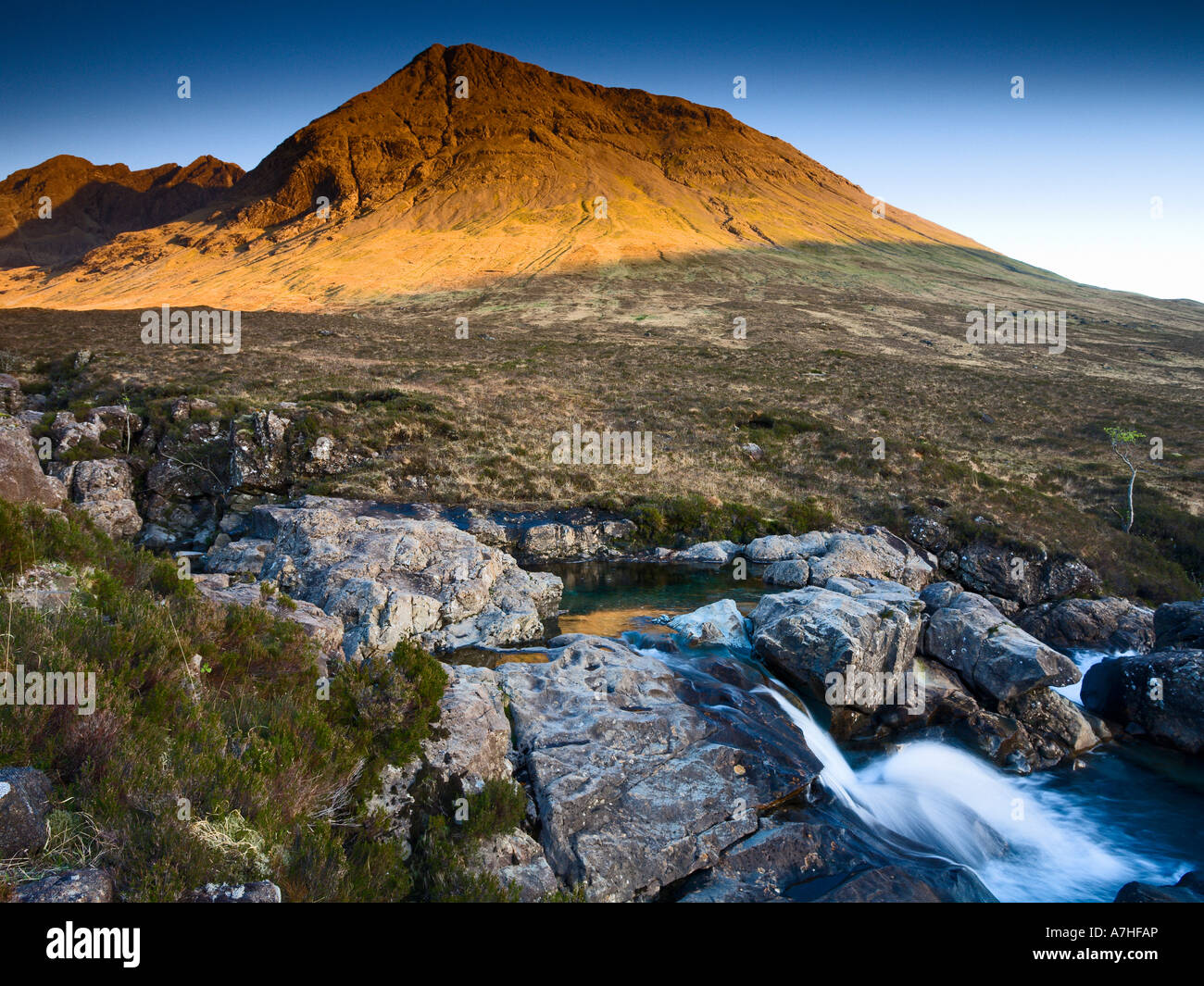 Fairy Pools in Coire na Creiche Black Cullin Minginish Skye Scotland ...