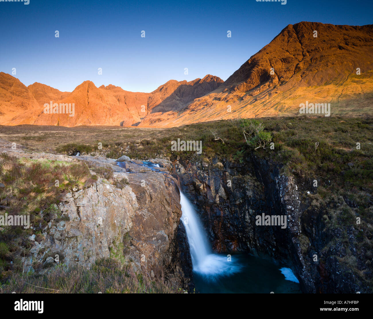Fairy Pools in Coire na Creiche Black Cullin Minginish Skye Scotland ...
