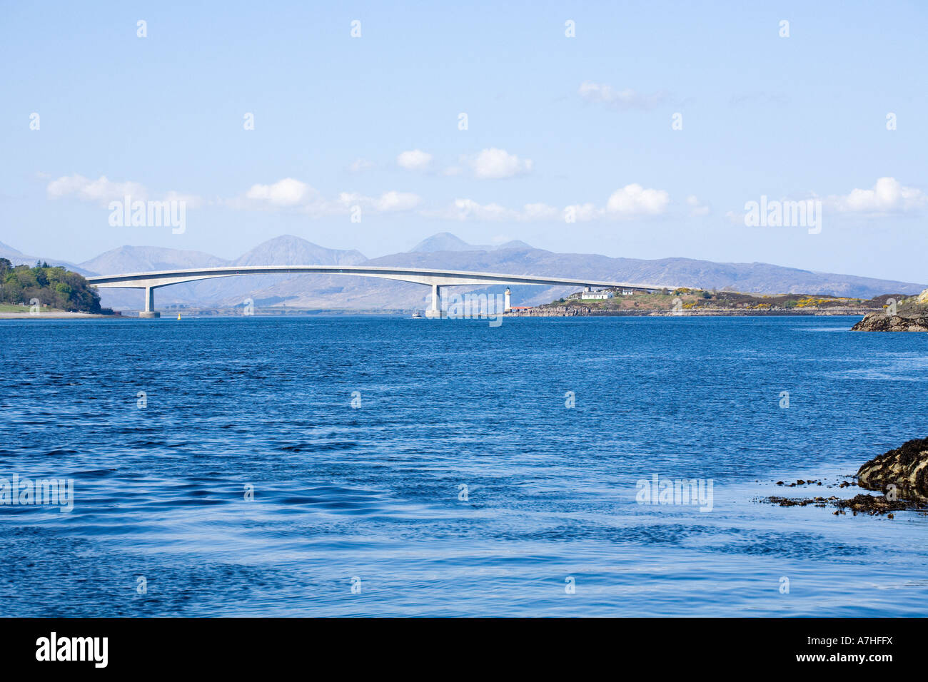 The Skye Bridge crosses from Kyle of Lochalsh to Kyleakin Skye Scotland ...