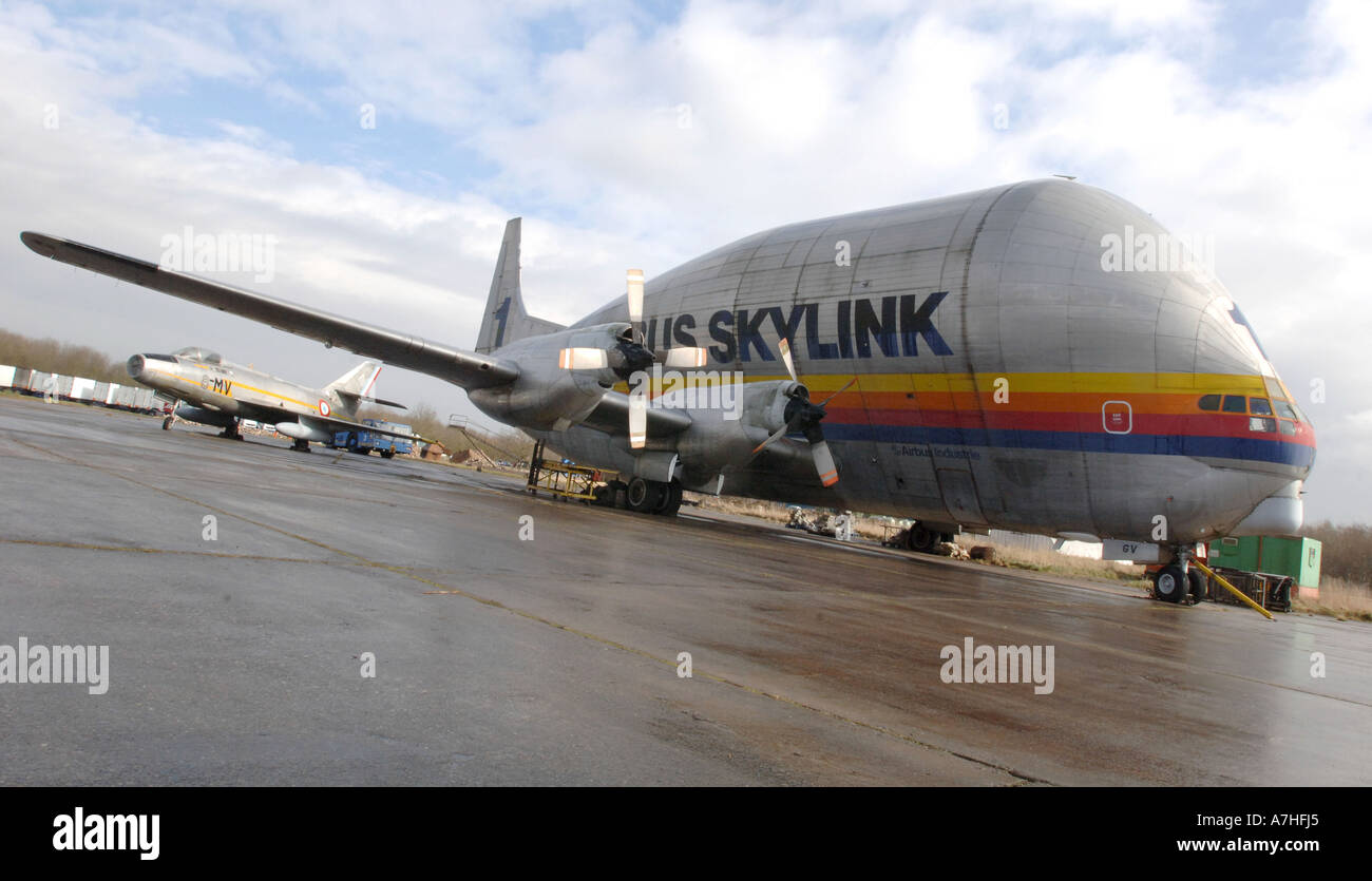 Transport aircraft super guppy hi-res stock photography and images - Alamy