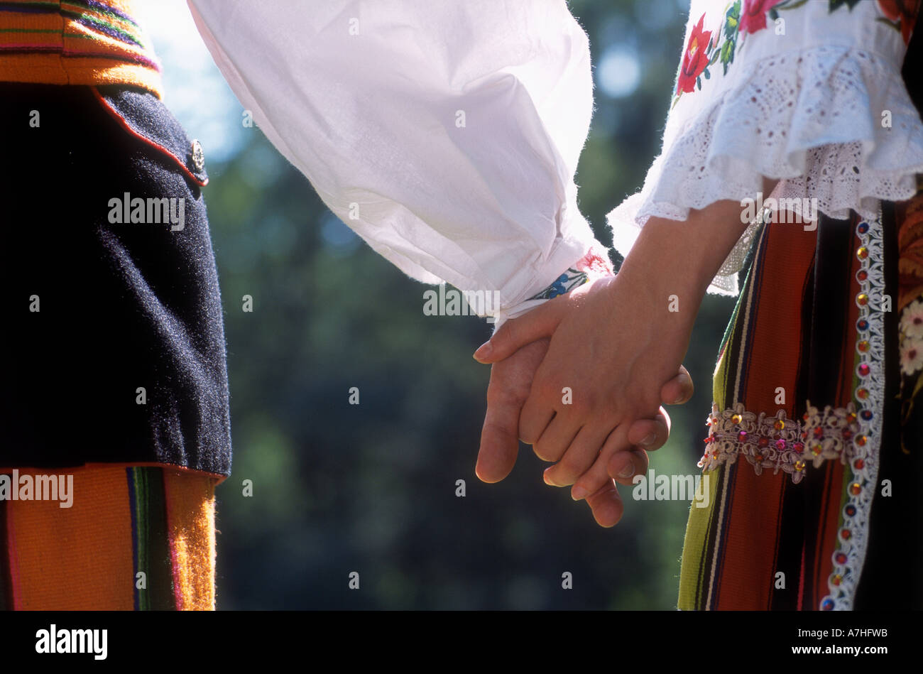 Traditional lowicz folk costume hi-res stock photography and images - Alamy