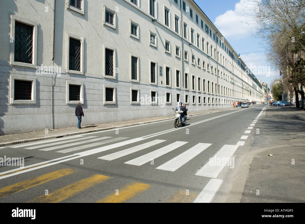 The presidents palace Via del Quirinale Rome Stock Photo - Alamy