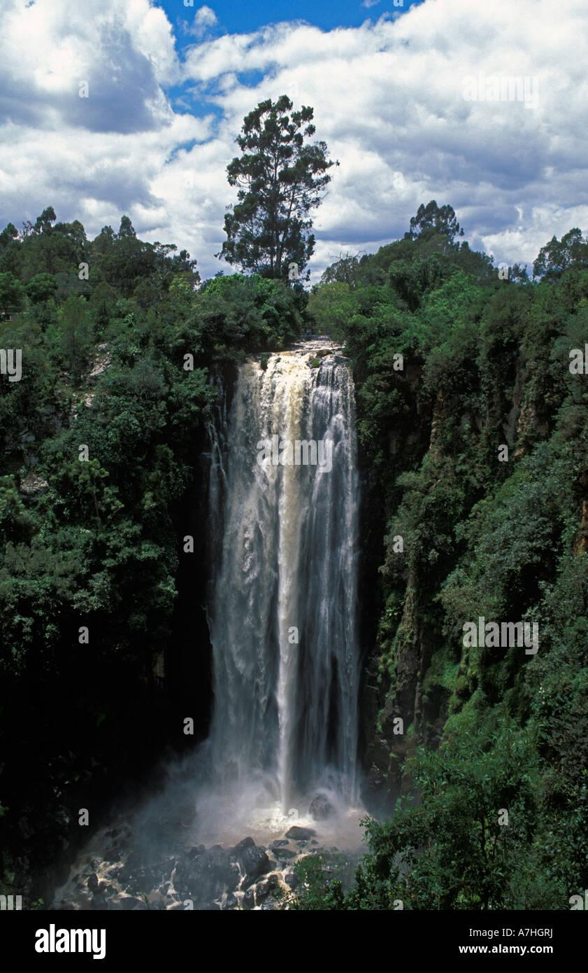Thomson's Falls is 75 meter high, Nyahururu, Central highlands, Kenya ...