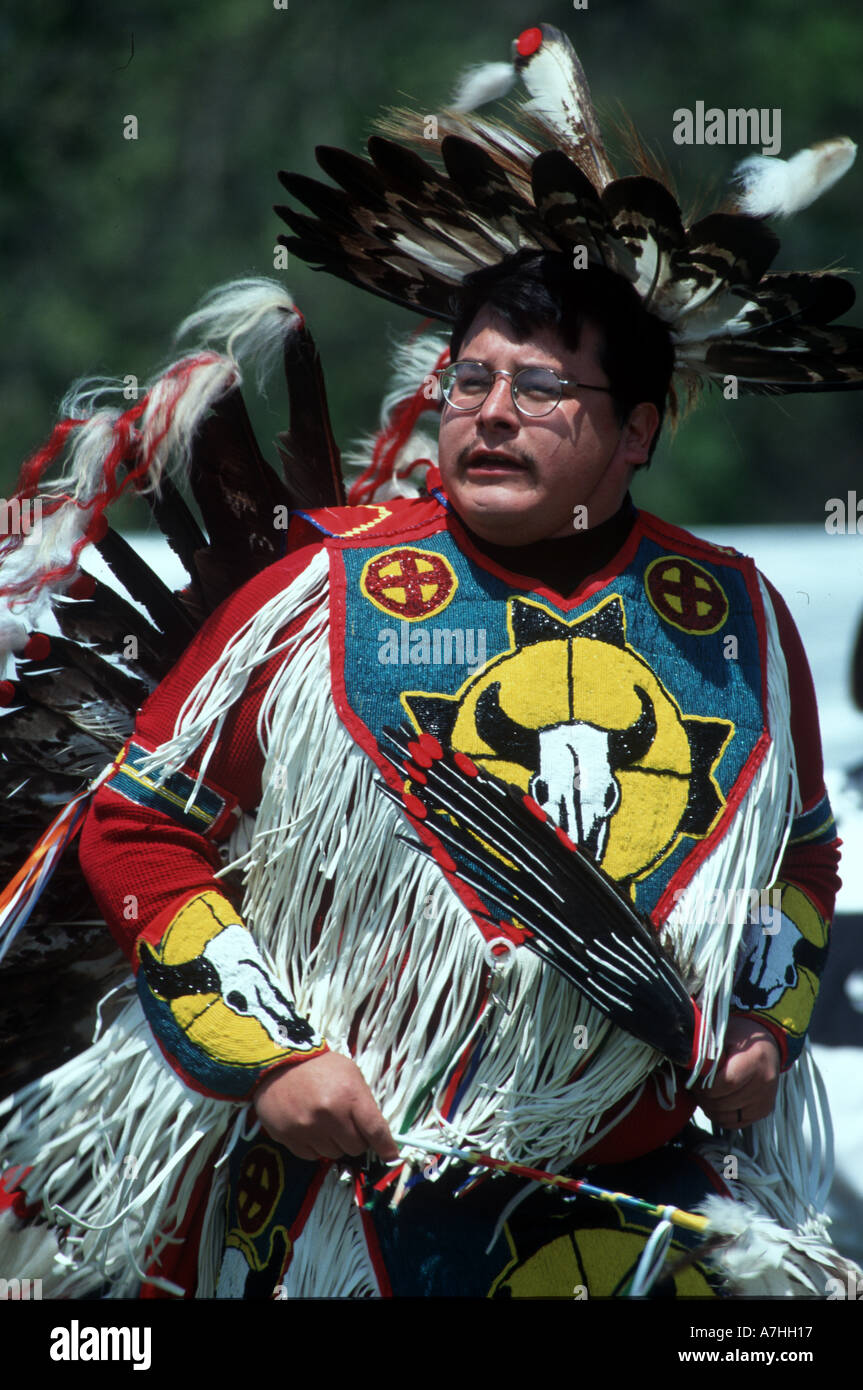 USA, IL, Chicago. Native American Indian pow-wow Stock Photo - Alamy