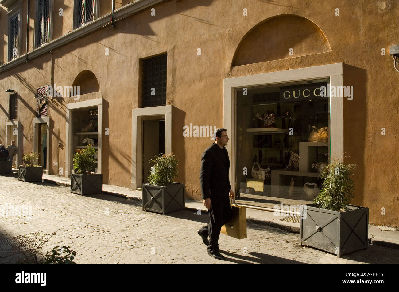 Rome Shopping Gucci High Resolution Stock Photography and Images - Alamy