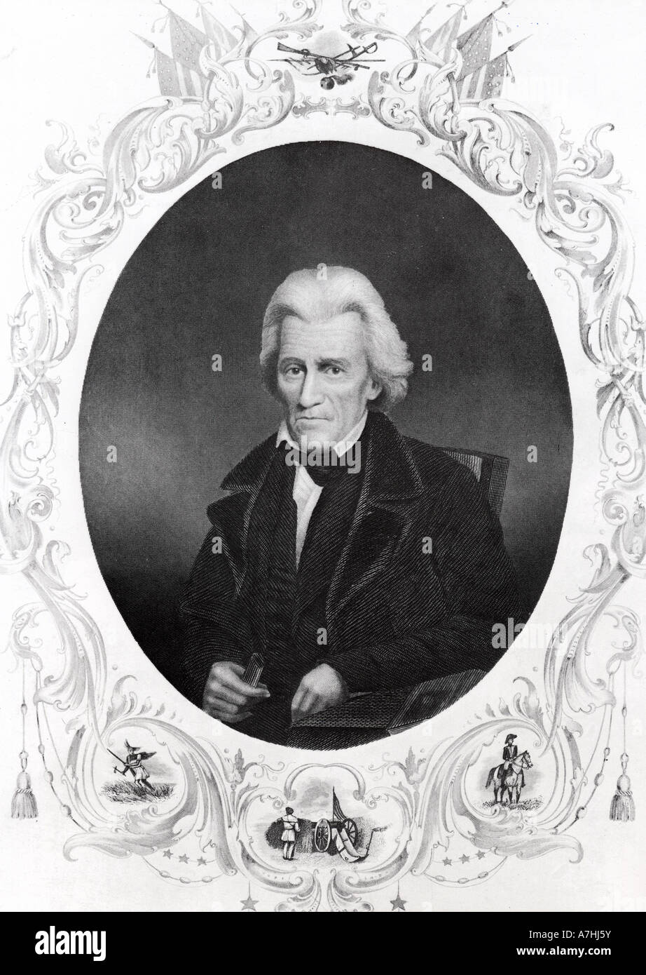 ANDREW JACKSON - 7th President of the USA (1767 to 1845 Stock Photo - Alamy
