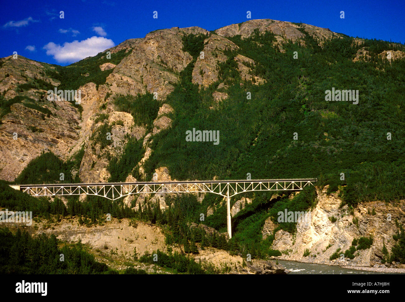 Nenana river bridge, alaska hi-res stock photography and images - Alamy