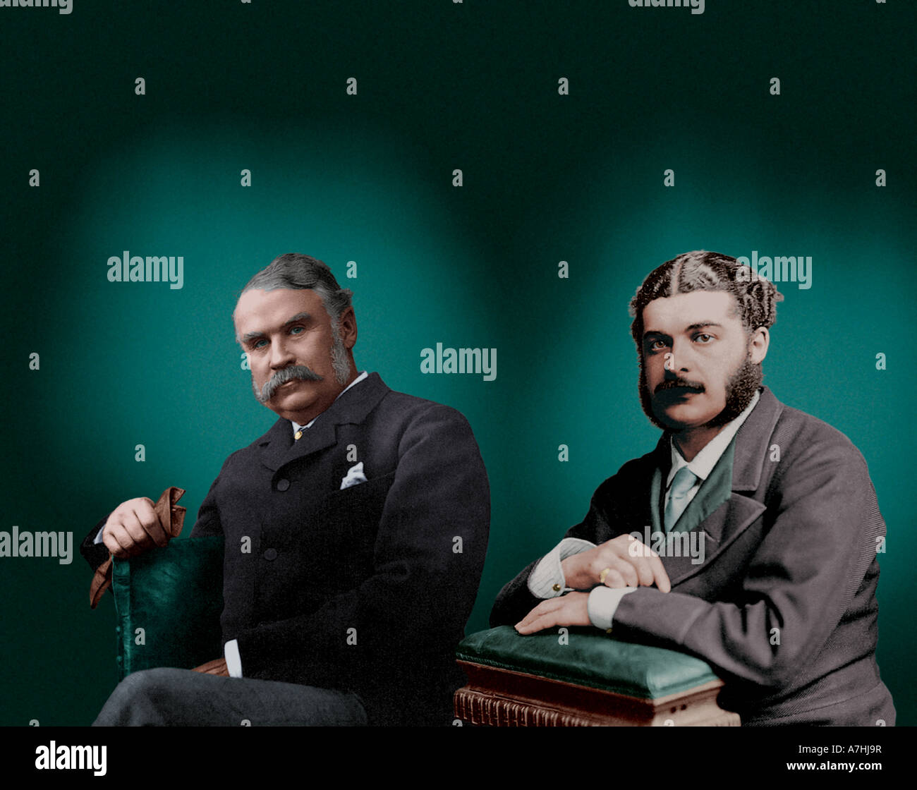 GILBERT AND SULLIVAN - English operatic composers. William Gilbert at ...