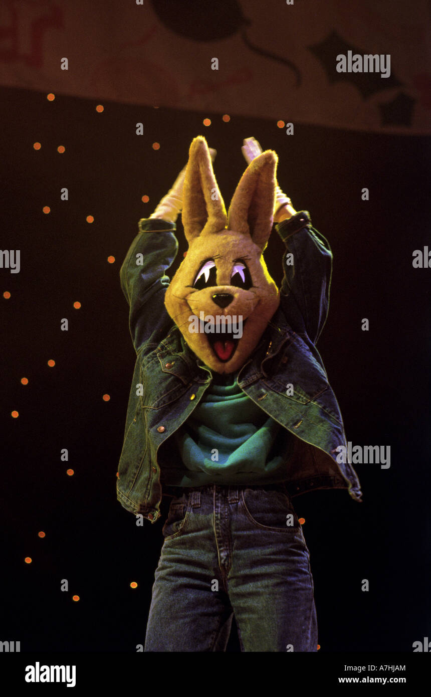 JIVE BUNNY - Andy Pickles of the UK pop duo in 1989 Stock Photo - Alamy