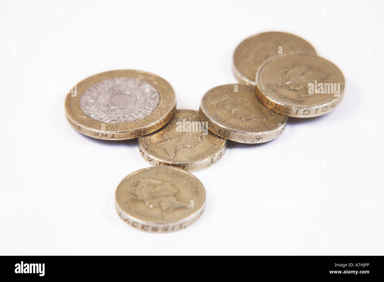 Two pound coin hi-res stock photography and images - Alamy