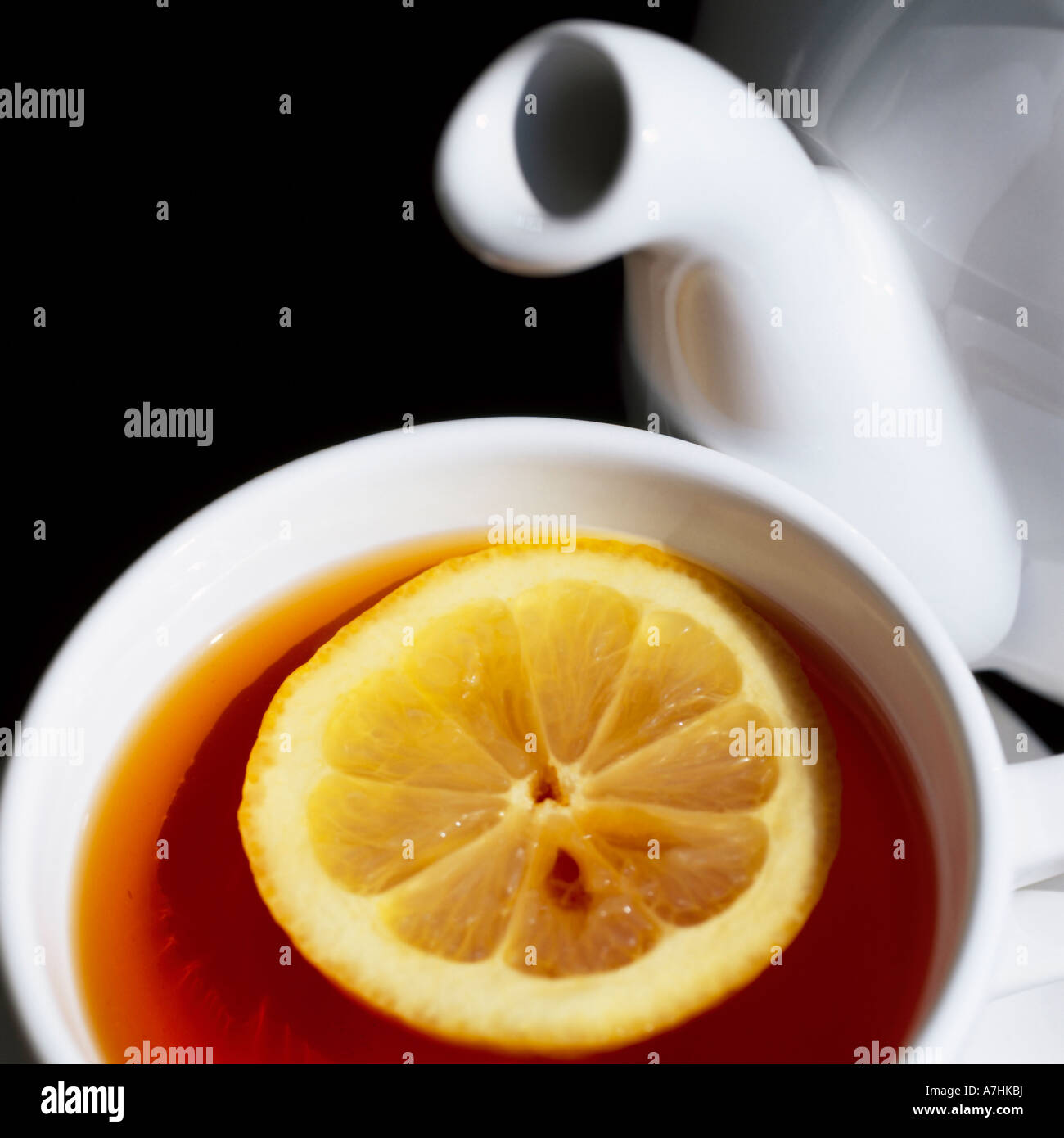 Lemon tea teas hot drink drinks hi-res stock photography and images - Alamy