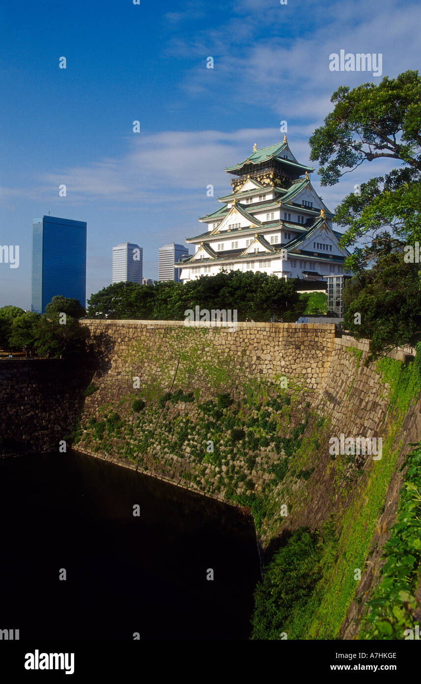 Osaka, Osaka Castle, Daytime Stock Photo - Alamy
