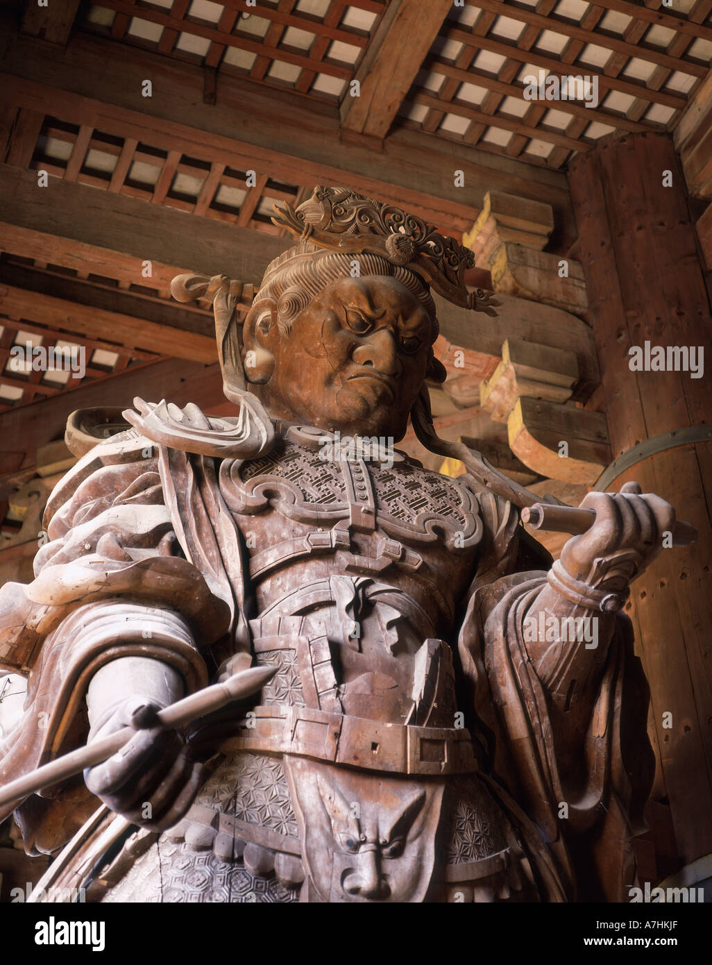 Guardian deity at temple hi-res stock photography and images - Alamy