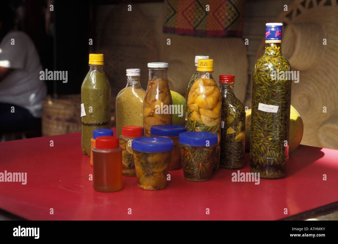 Market port mathurin rodrigues island hi-res stock photography and ...