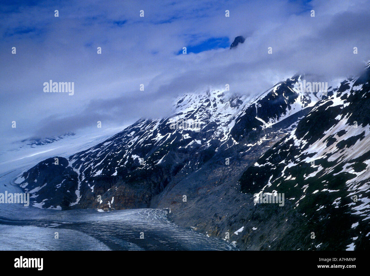 Meade glacier hi-res stock photography and images - Alamy