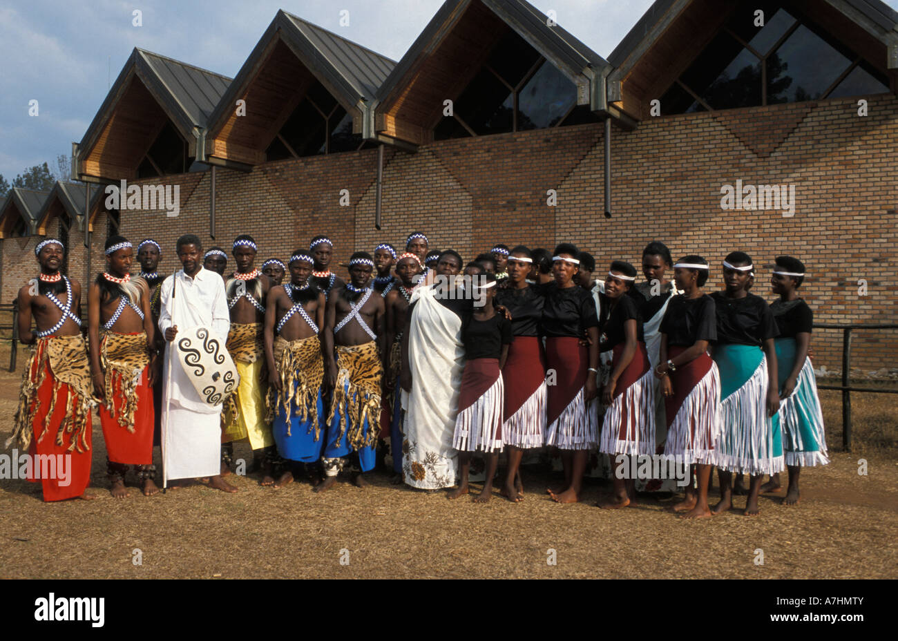 Intore dancers at the National museum of Rwanda, Butare, Rwanda Stock ...