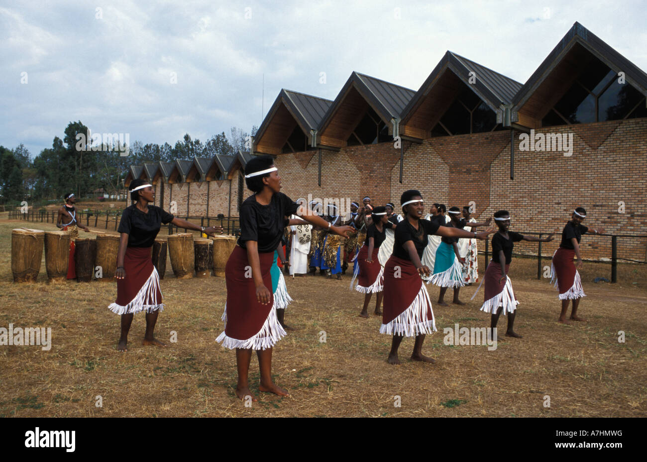Intore dancers at the National museum of Rwanda, Butare, Rwanda Stock ...