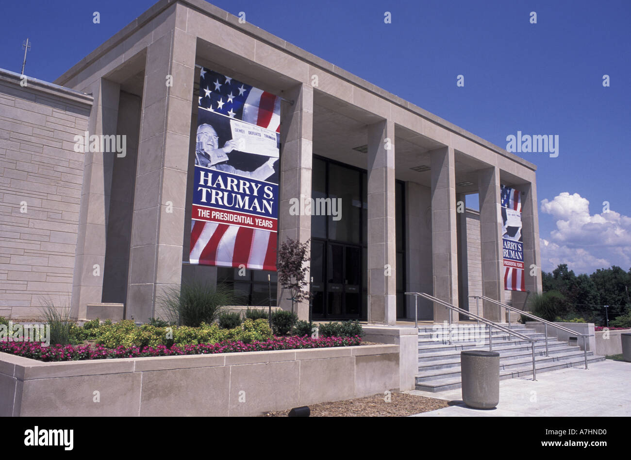 N.A., USA, Missouri, Independence, Truman Presidential Museum and ...