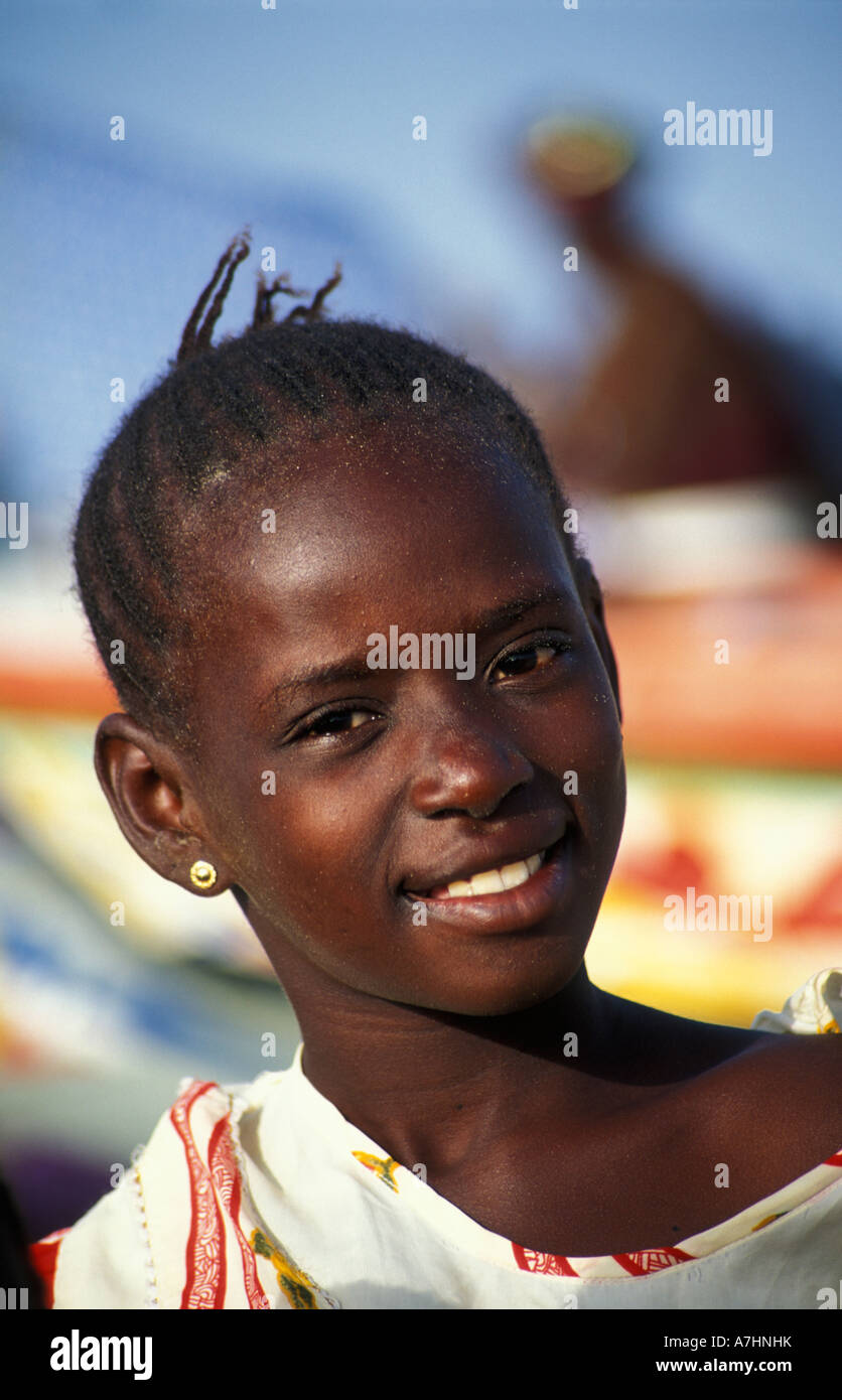 girl Dakar Senegal Stock Photo - Alamy