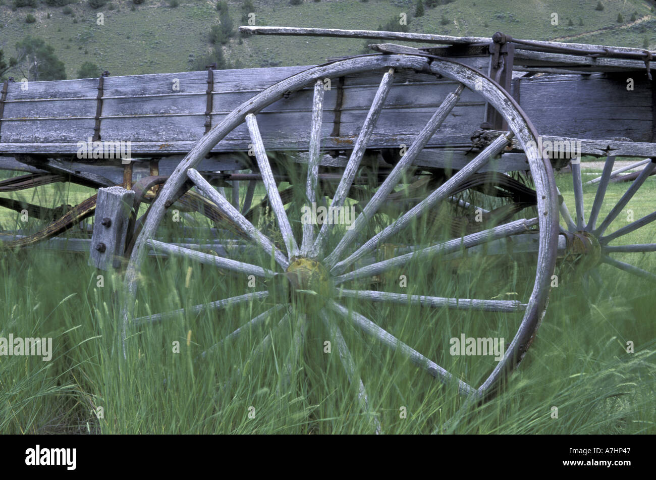 Wrecked Wagon High Resolution Stock Photography and Images - Alamy