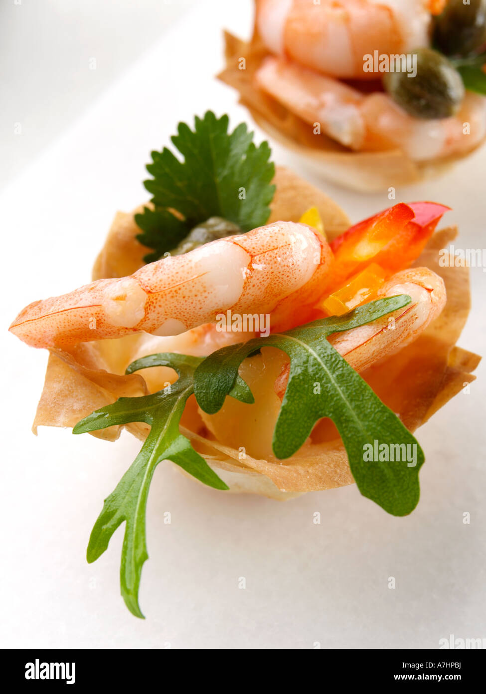 Filo pastry appetizers hi-res stock photography and images - Alamy