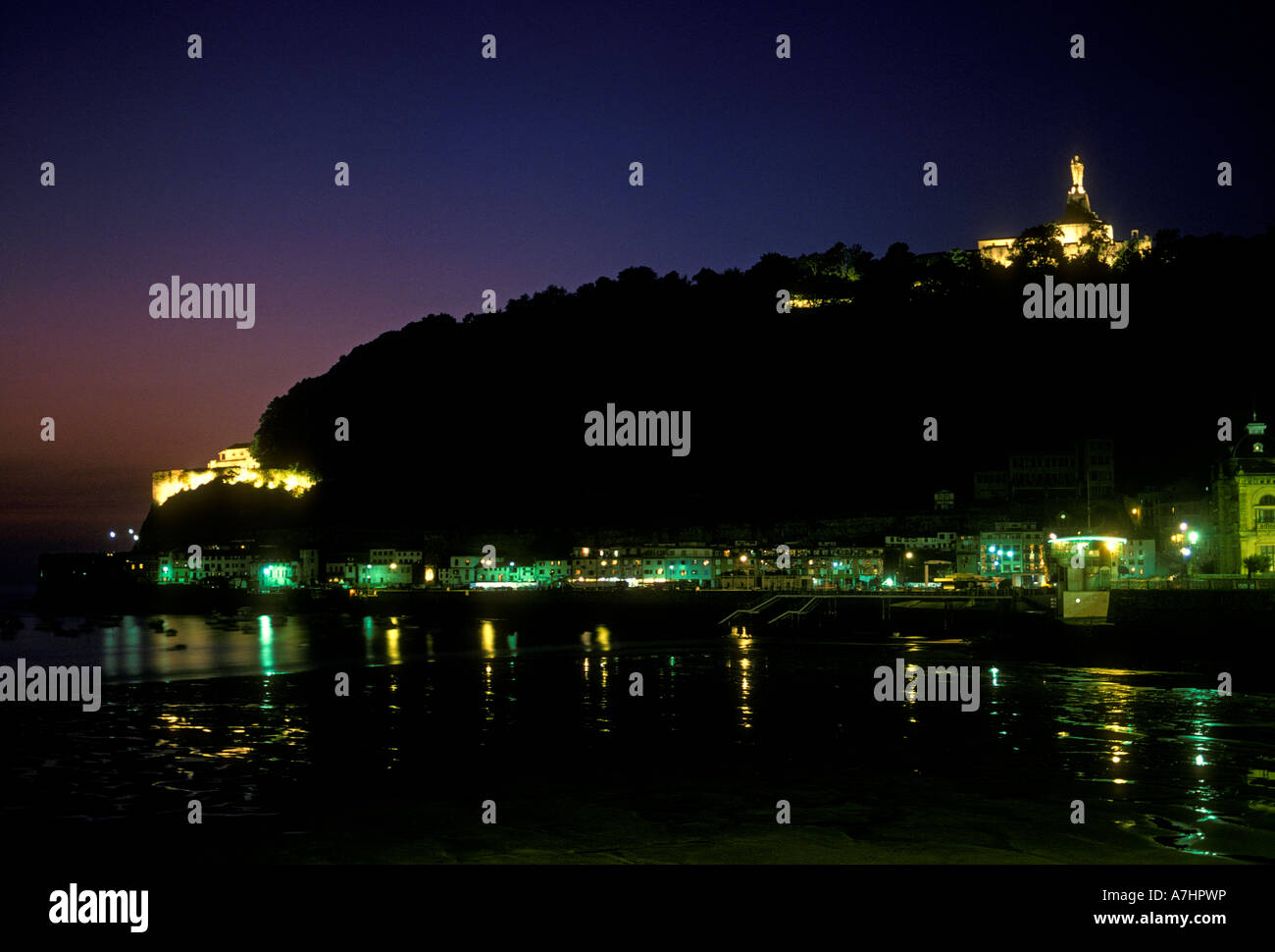 Waterfront san sebastian bay hi-res stock photography and images - Alamy