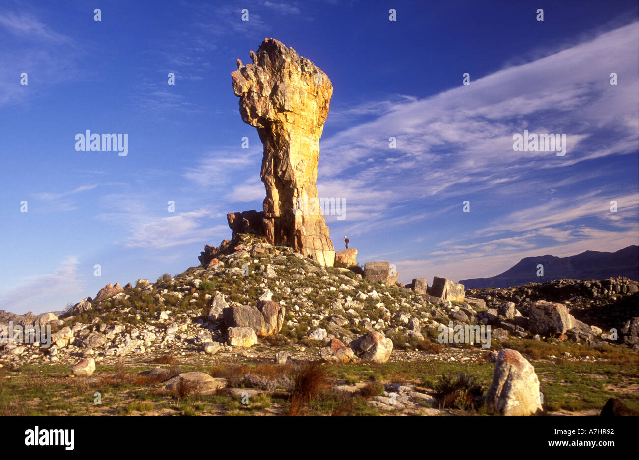 Maltese Cross rock formation Cederberg Mountains Western Cape South ...